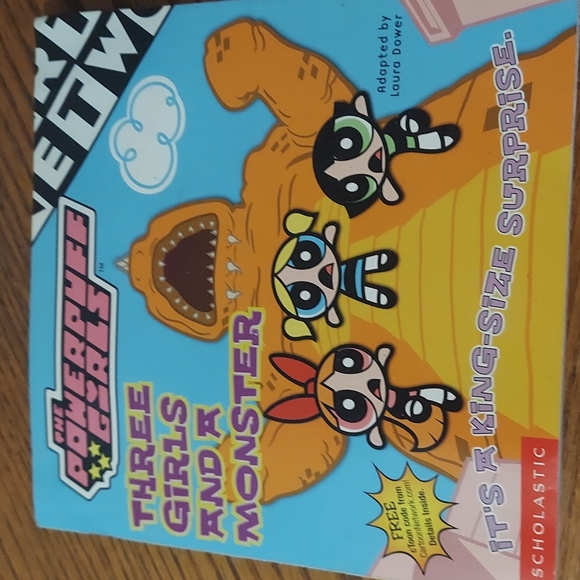 Scholastic | Other | The Powerpuff Girls Three Girls And A Monster ...